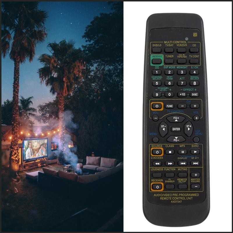 Utake Remote Control Replacement For Pioneer AV Surround Receiver Home ...
