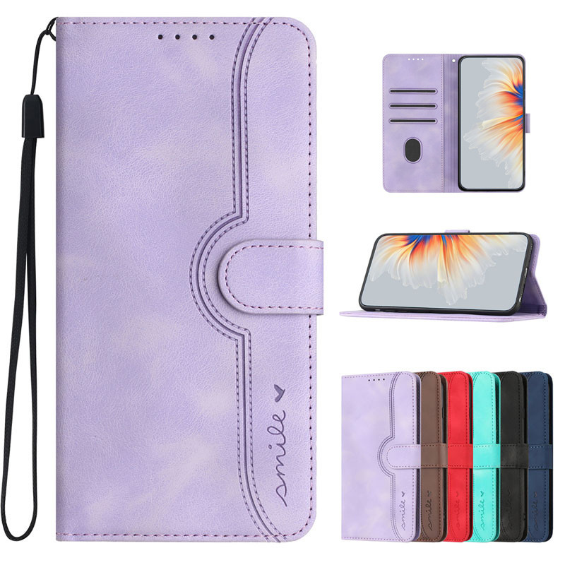 Envelope Design Leather Phone Case for OPPO A60 A79 A58 A78 A3 A3x A80 Reno 12F 11 10 8 5Z 5 4 ...