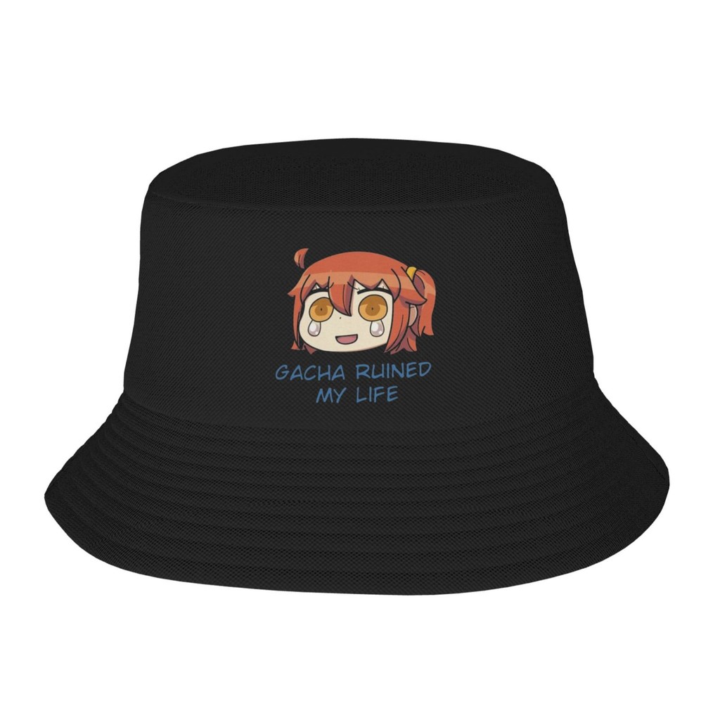 Gacha Ruined My Life Novelty Print Fisherman'S Hat | Shopee Philippines