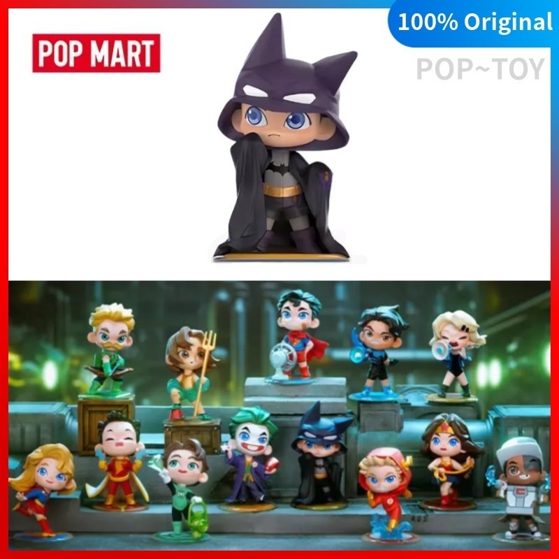POPMART DC Justice League Childhood Series Blind Box Figure POP MART ...