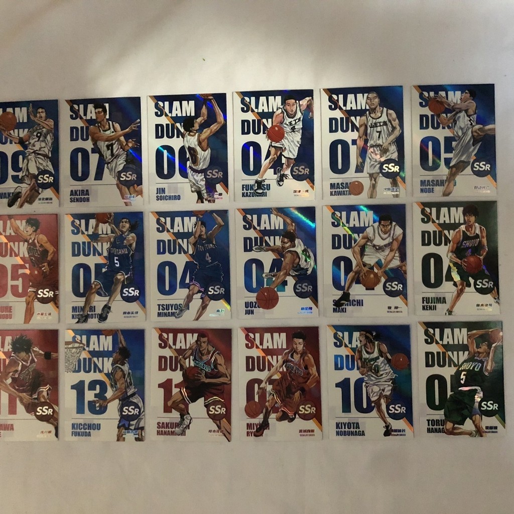 Mccard Slam Dunk Sixth Shot SSR SR UR All One Set Non-Repetitive ...