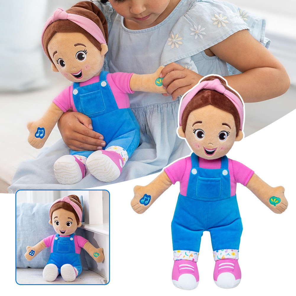 Miss-Rachel Speak Sing Doll Soft Cuddly Baby Sleeping Pillow Doll For ...