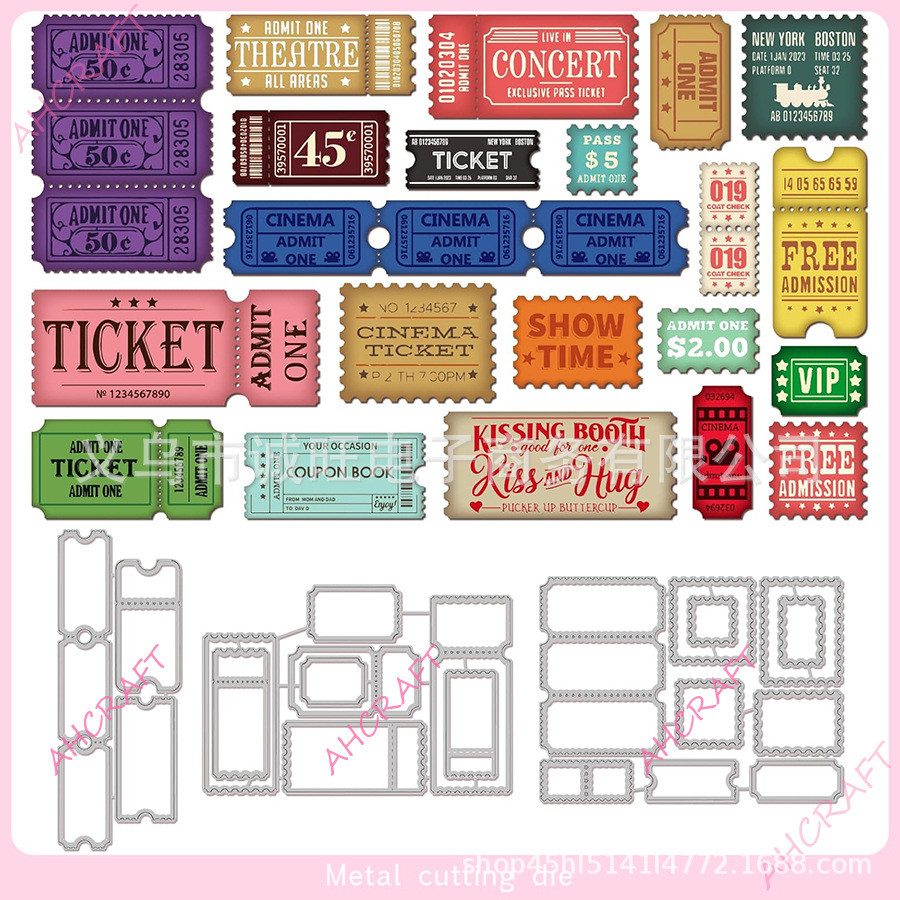 3 Stamp Set Series Metal Carbon Steel Molds DIY Cutting Molds | Shopee ...