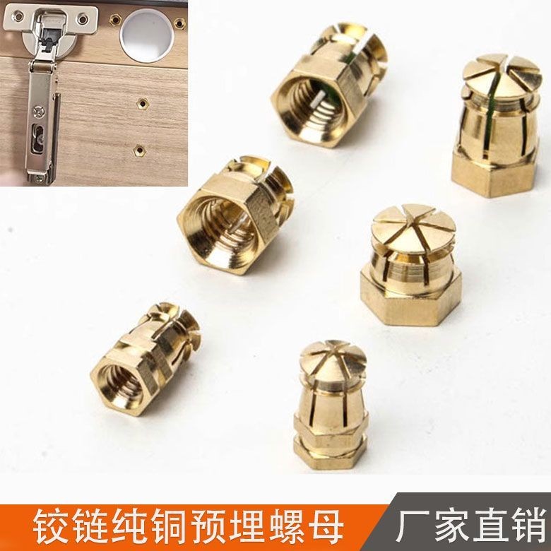 Pure Copper Expansion Pre-Embedded Nut Wardrobe Furniture Cabinet ...