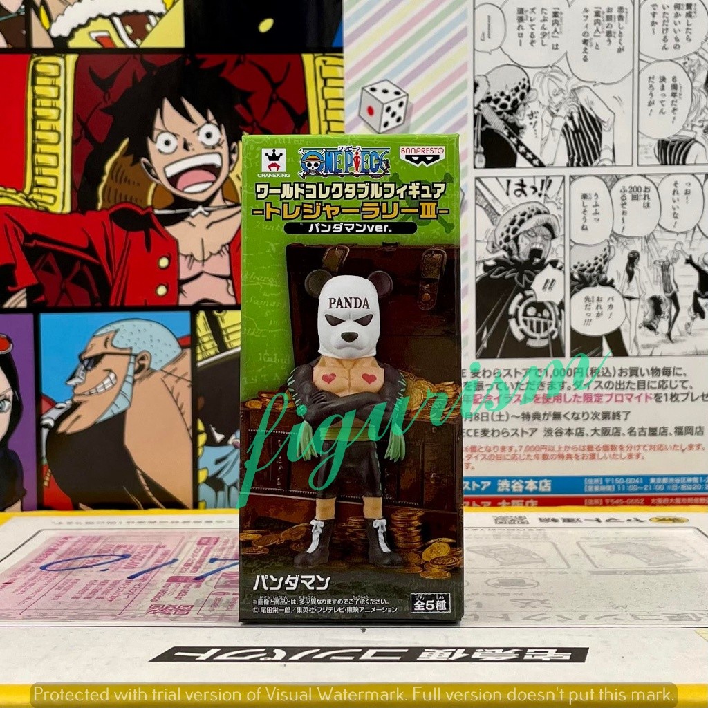 WCF Pandaman one piece treasure rally Vol.3 Tr3 From Japan | Shopee ...