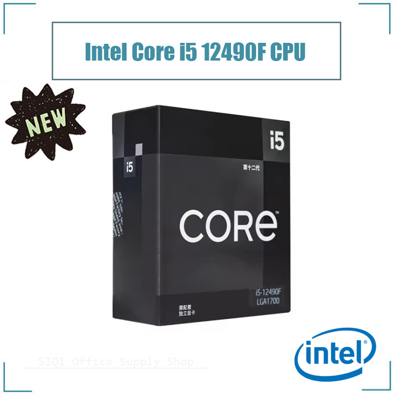[NEW] Intel Core i5 12490F CPU Six cores Twelve threads LGA 1700 ...