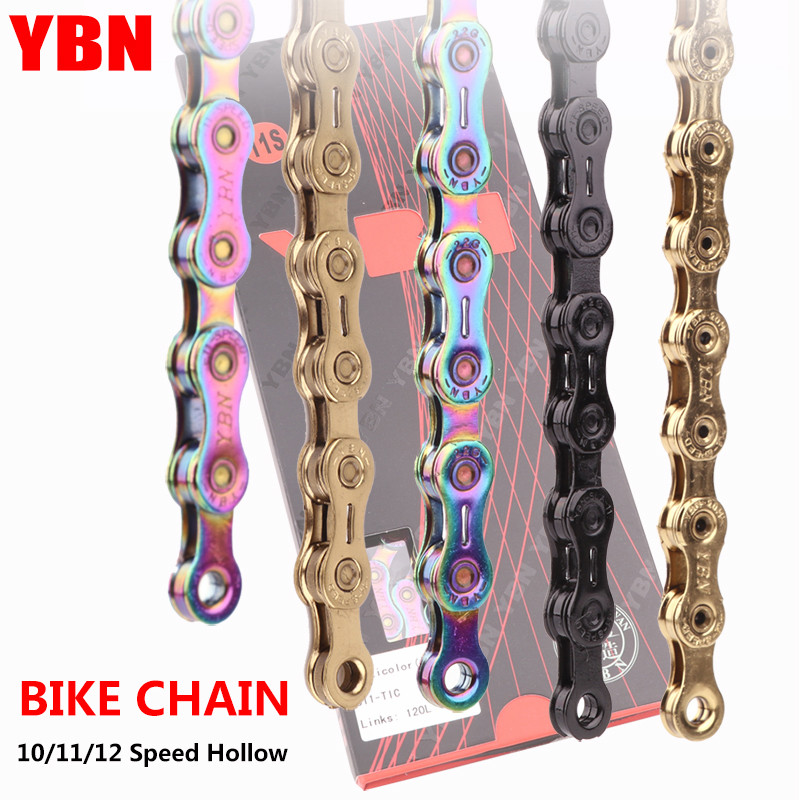 YBN Bike Chain Road Mountain Bicycle 10/11/12 Speed Chains MTB 10v 11v ...