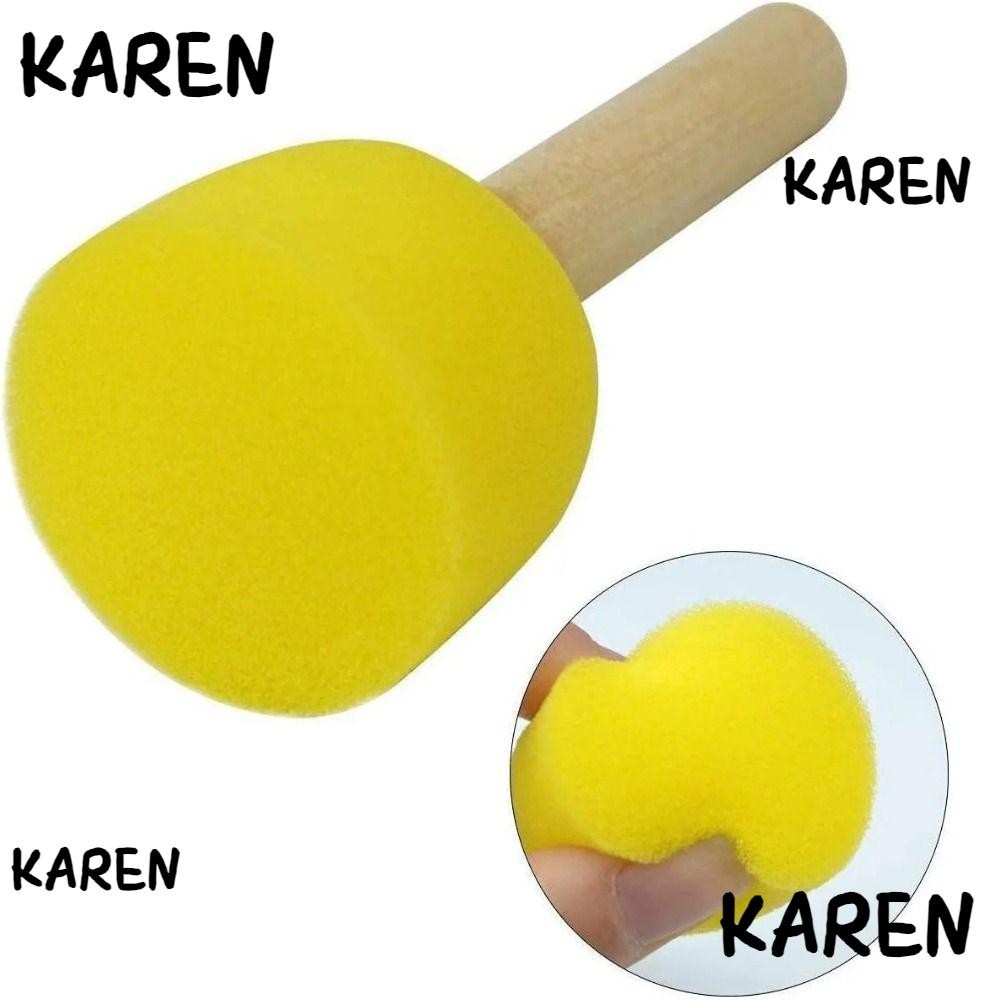 KAREN 20PCS/bag Ceramic Sponge Rod, Handmade DIY Paint Crafts Sponge ...