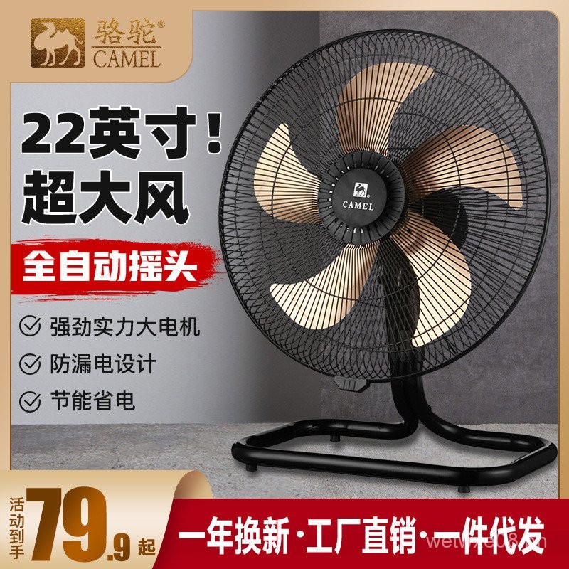 Camel Electric Fan Strong High Power Industrial Fan Floor Fan Factory ...