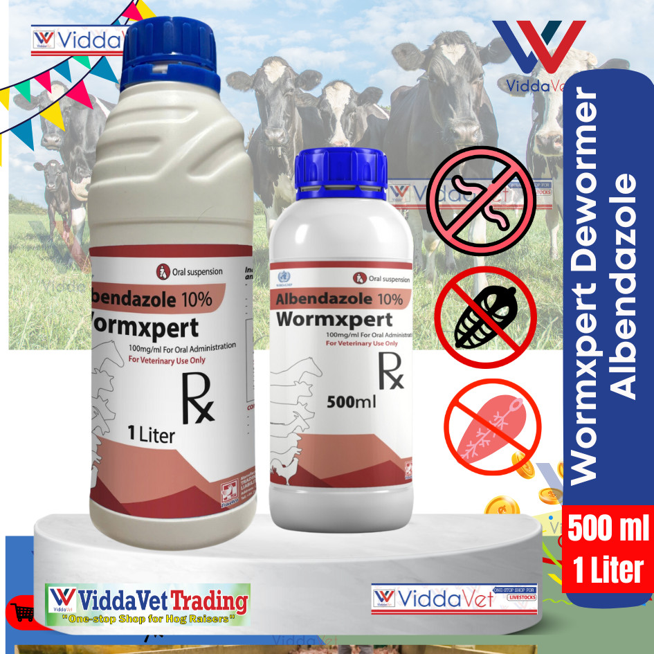 1 Liter Wormxpert Albendazole dewormer goat valbazen 1 liter valbazen ...
