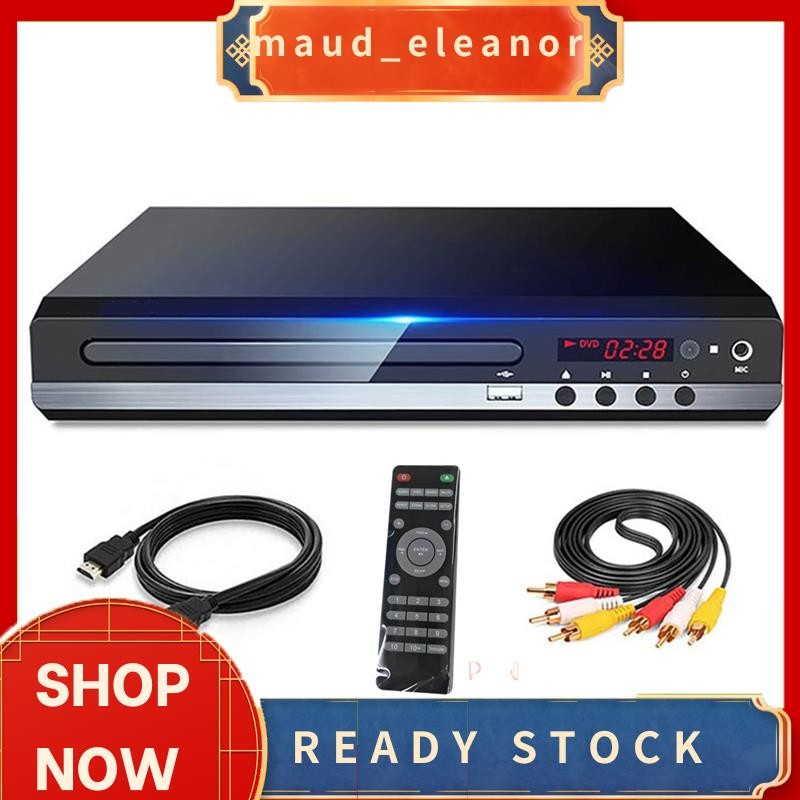 【maud_eleanor】 DVD Player 1080P HD Home DVD Player Box for TV All ...