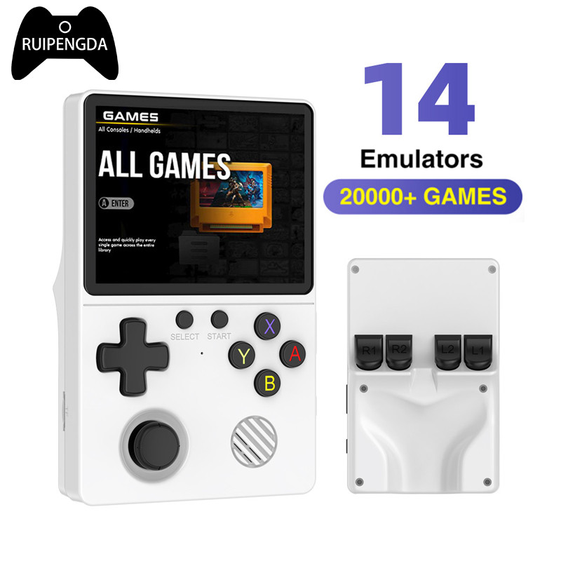 GB350 Handheld Game Player 3.5Inch IPS Screen Built-in 64G 20000+ Games ...
