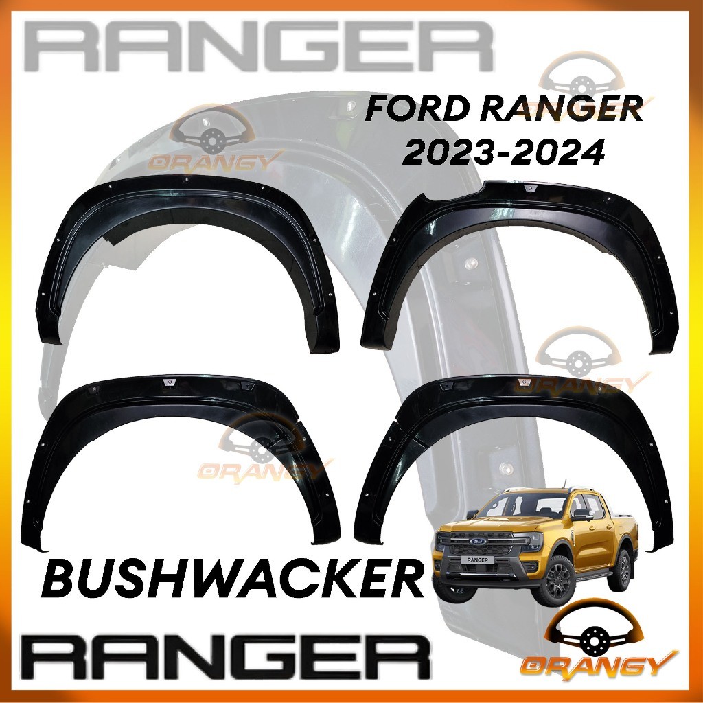 Ford Next-Gen Ranger 2023 to 2025 OEM Bushwacker ( Car Accessories ...