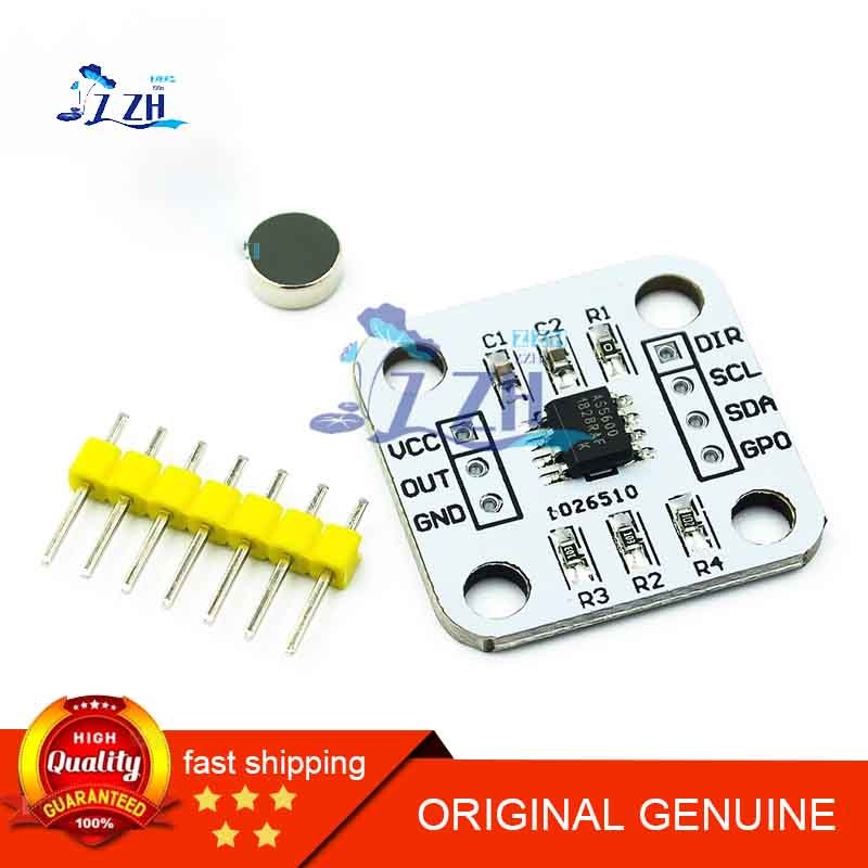 AS5600 Magnetic Encoder Magnetic Induction Angle Measurement Sensor ...