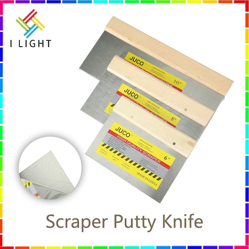 （Fast Delivery）Scraper Putty Knife 6inch/8inch/10inch Dry Wall Paint ...