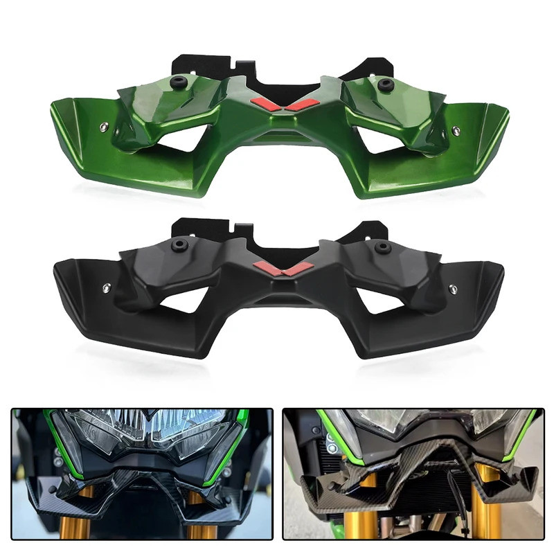 Motorcycle Accessories Z 900 Naked Front Spoiler Winglet Aerodynamic ...