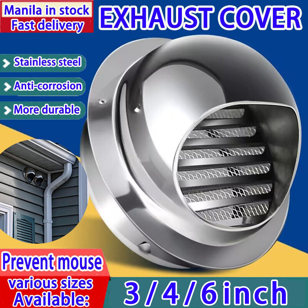 KOVEX Exhaus Hood Ventilation Vent cap Exhaust Cap Range Pipe External ...