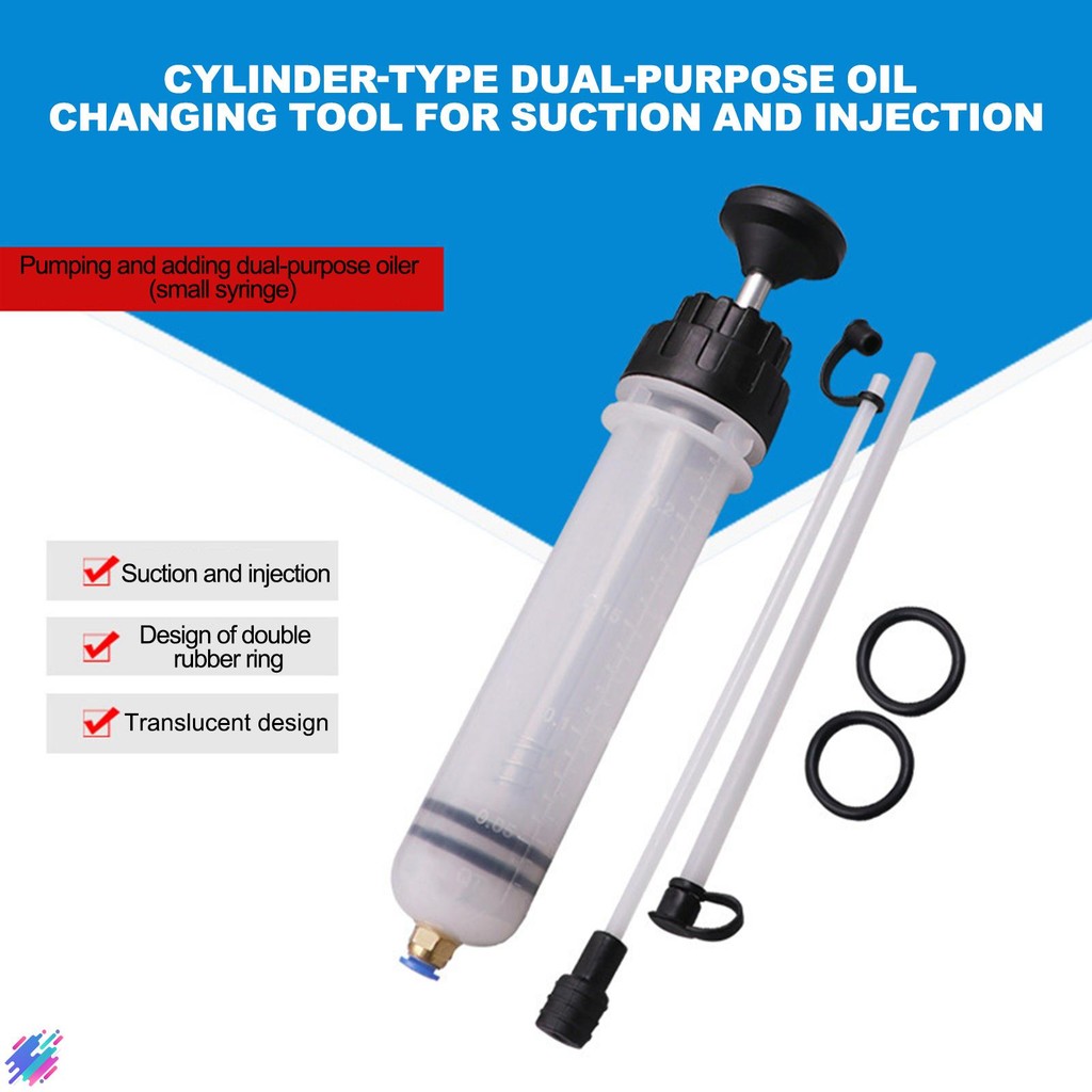 Manual Fluid Extractor Pump Oil Changer Vacuum Fluid Extractor | Shopee Philippines