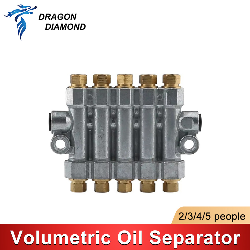2/3/4/5 Way Volumetric Oil Separator Lubricating Oil Piston Distributor ...
