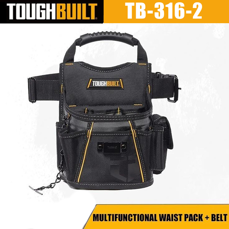 Toughbuilt Multi-Tool Waist Pack Thickened Wear Resistant Tool Kit Hand ...