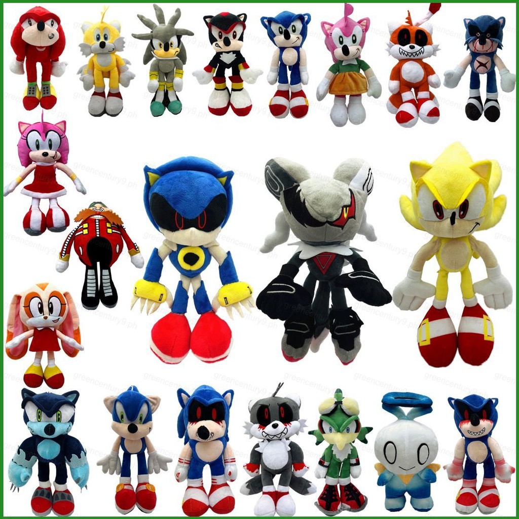 gre9 Sonic Plush Toys Sonic EXE Metal Sonic Infinite Stuffed Dolls Gift ...