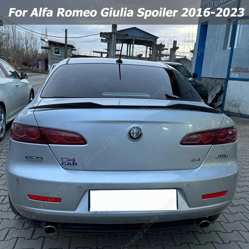 Car Tail Wings Fixed Wind Spoiler Rear Wing Auto Fixed Wind Wing Gloss ...