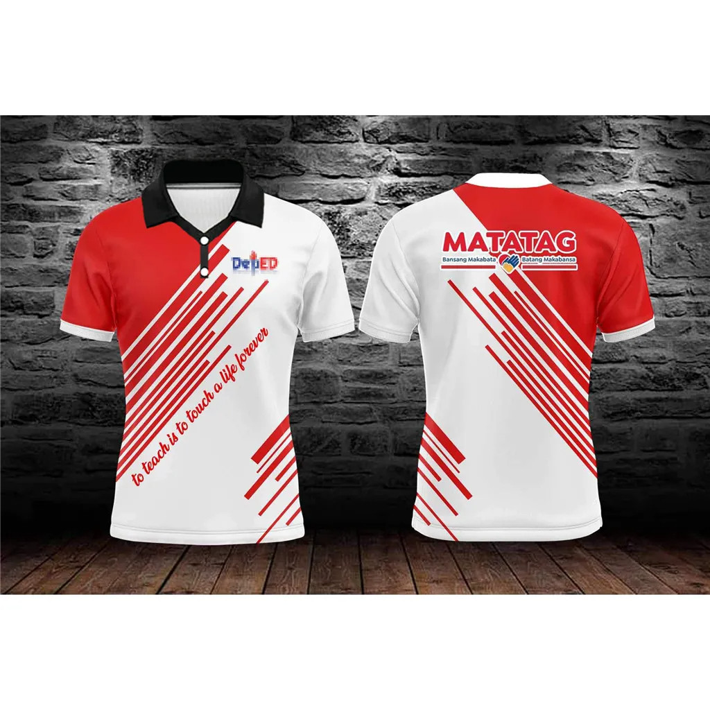 DEPED MATATAG POLO UNIFORM FULL SUBLIMATION POLO-Shirt FOR WOMEN AND ...