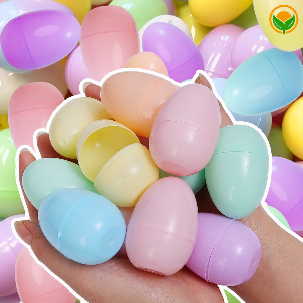 Plastic Empty Easter Eggs Surprise Gift Box - Funny Egg Hunting Props ...