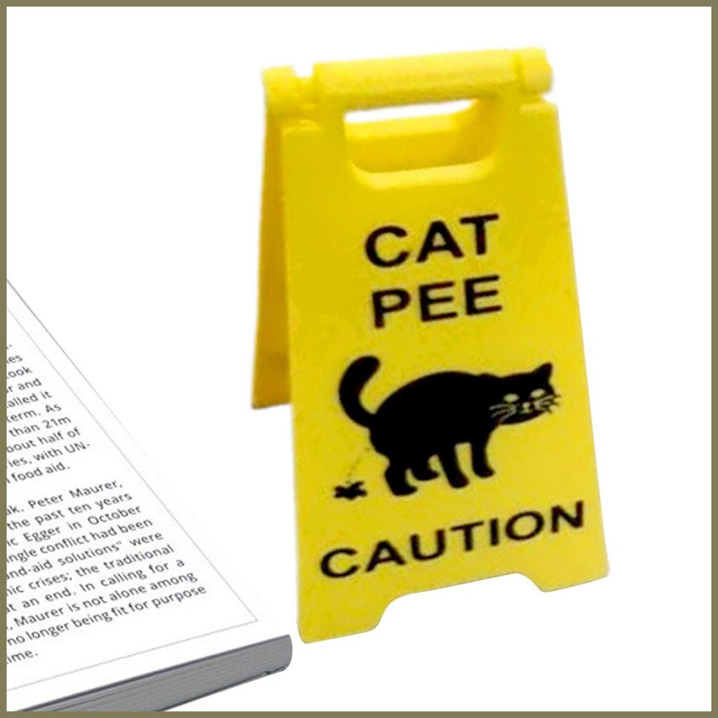 Cat Poop Floor Sign Wet Floor Sign Cat Dog Poop Warning Sign Novelty ...