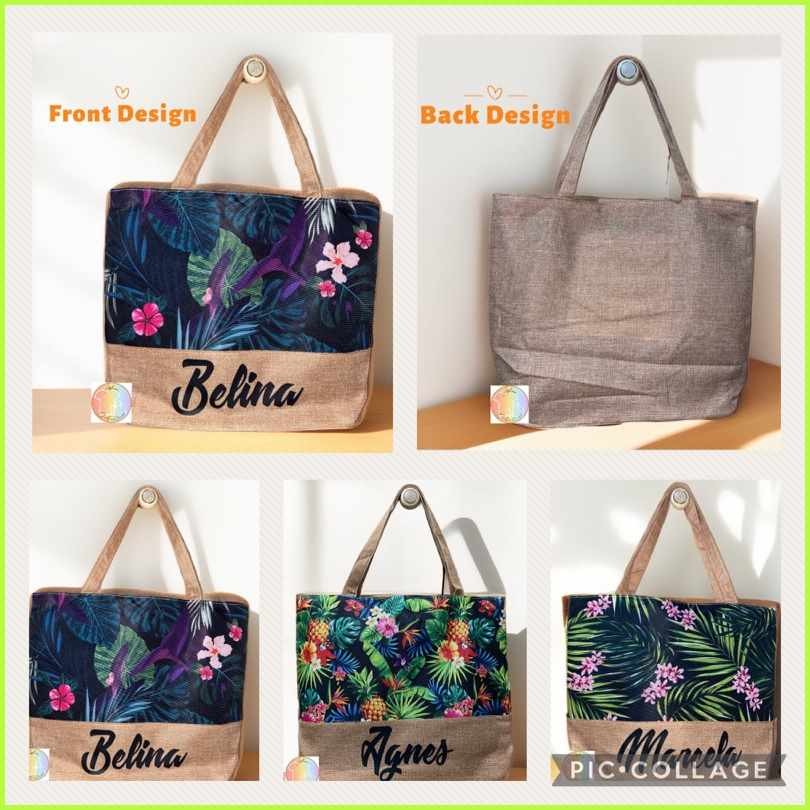 Personalized{r+Tote_j=ShoulderZI-BagWa-with#fz.Zipper#Nu.and#PV.Front#a ...