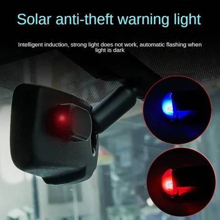 General Motors Solar Warning Light LED Flash Car Power Alarm Light Car ...