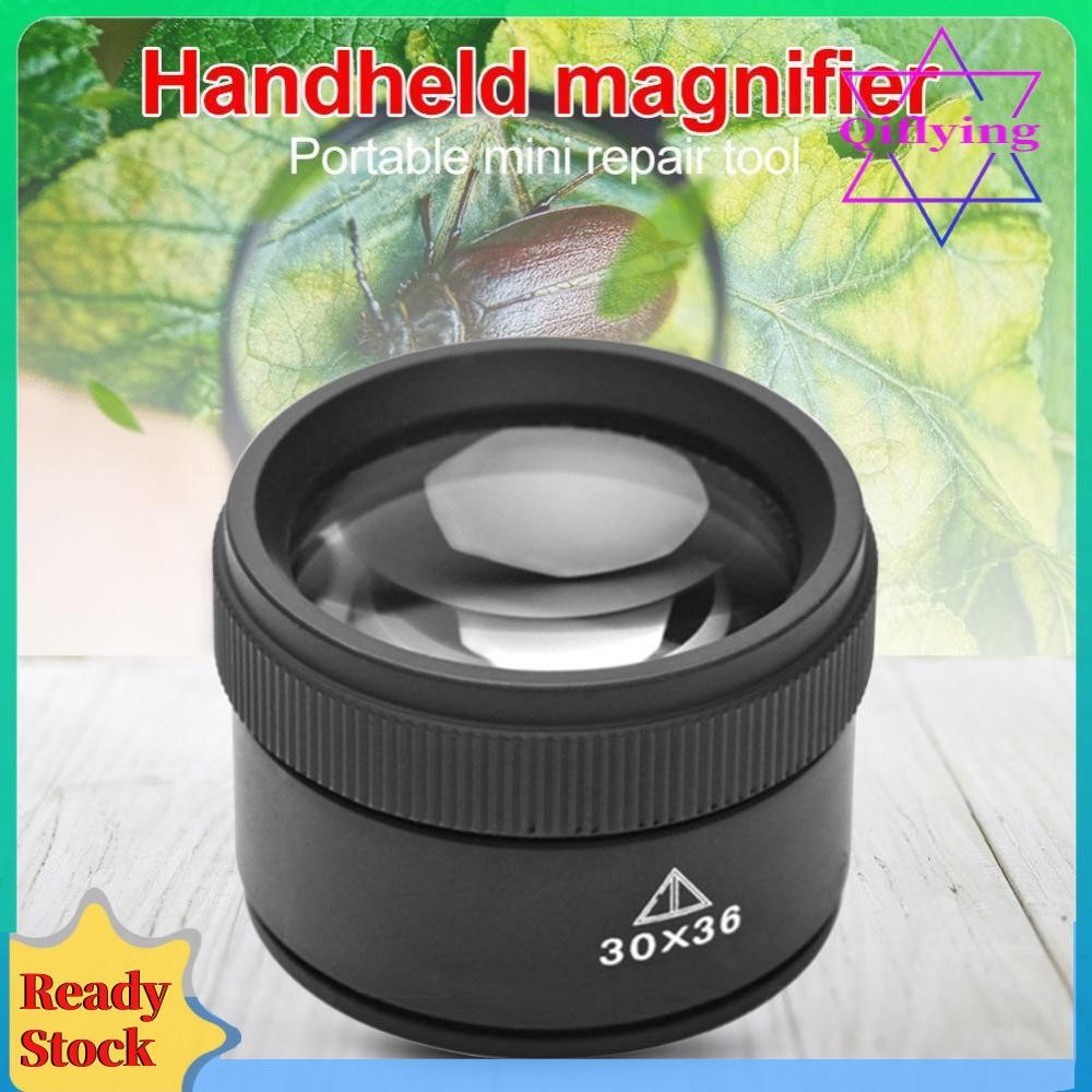 30X Monocular Magnifying Glass Portable Mini Loupe Lens Jewely ...