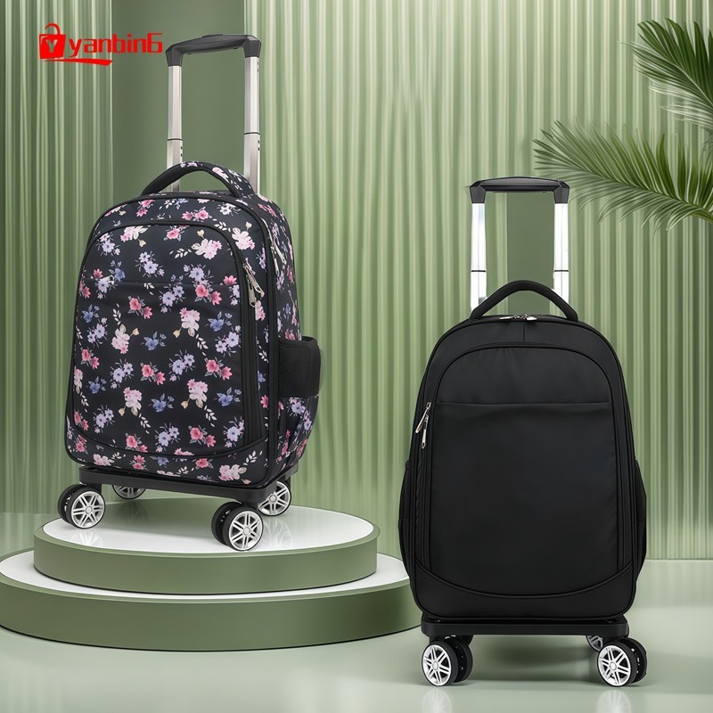 Trolley School Bag Primary School 4 Wheel Kids Roller Bag Girl Boy Kids ...