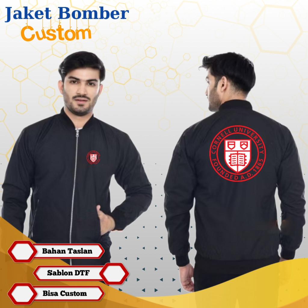 Cornell University Jacket Custom Bomber Jacket UL4 | Shopee Philippines