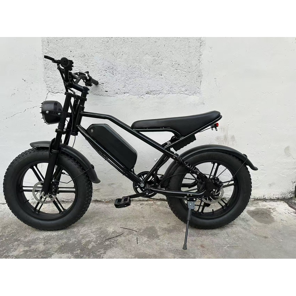 Electric Bicycle Power Assisted Bike 48V 400W Variable Speed Mountain ...