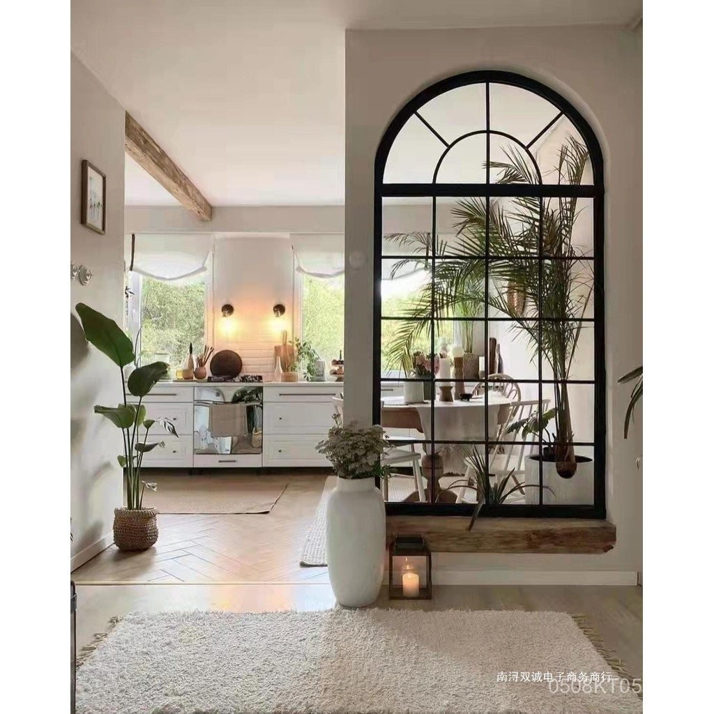 Processed Iron Art Arch Window Entrance Changhong Fake Window Indoor ...