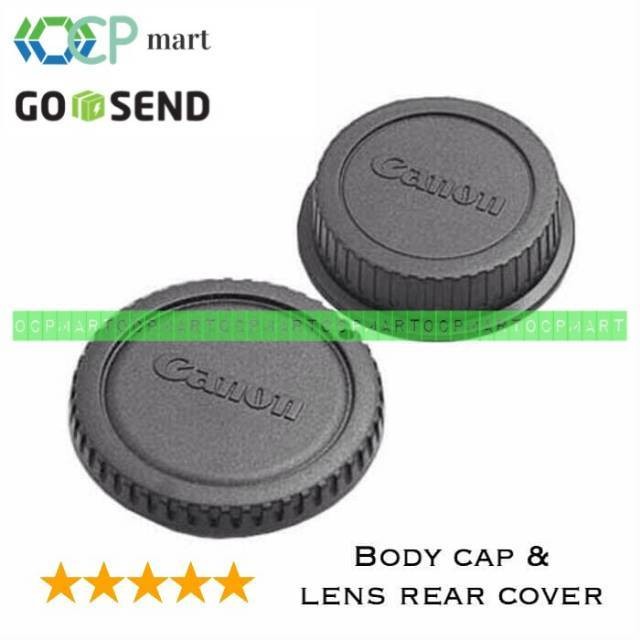 VIRAL body Cap & Lens Rear Cap Cover Canon Lens body Cap yy-0 | Shopee ...