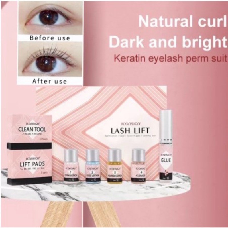 Eyelash Perming Kit Curler Set Lashes Lifting Curling Set Pads Lash ...