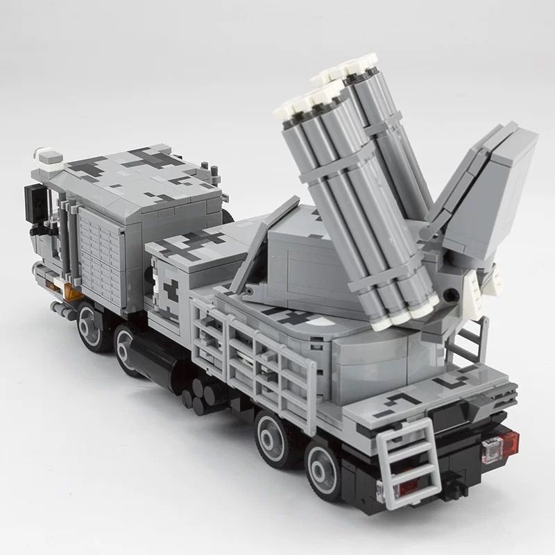 Sliding Tire Compatible Lego Military Building Blocks Air-Proof Tank ...