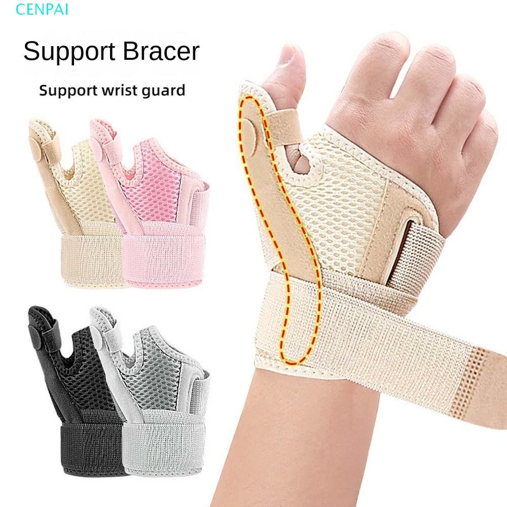 CENPAI Sports Wristband, Compression Pain Thumb Immobilizer Wrist Brace ...