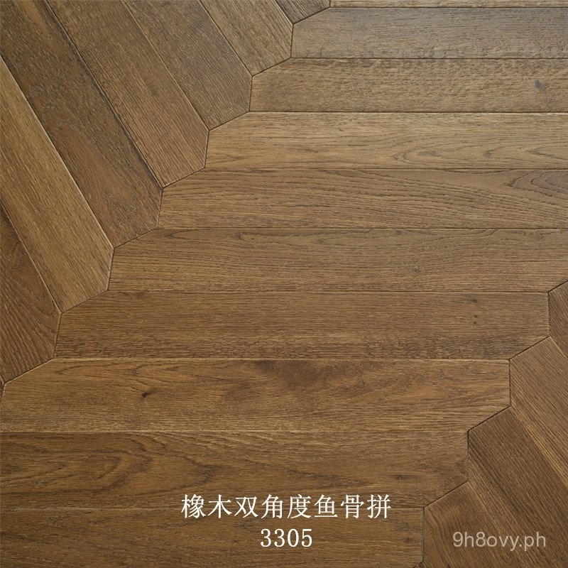 ENF Grade Russian Birch Solid Wood Floor Herringbone Stitching Double ...