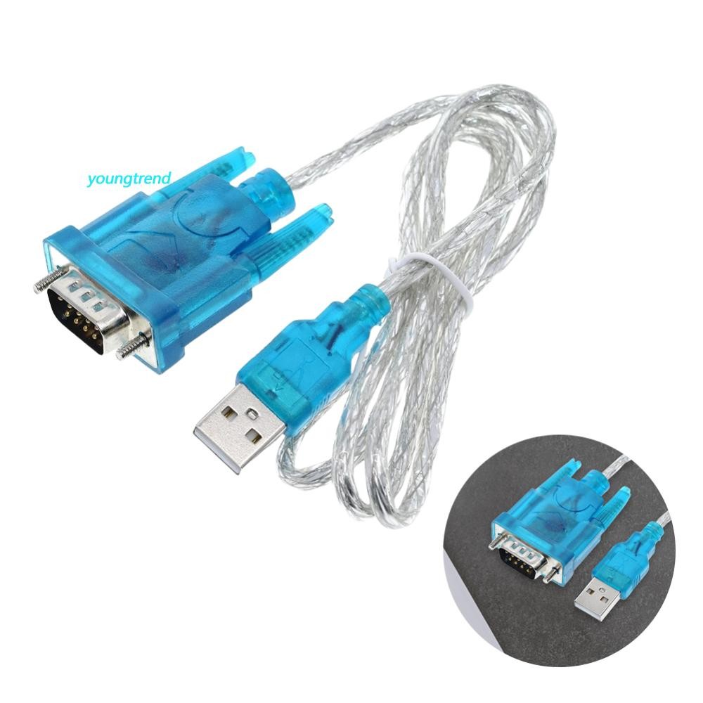 HL-340 USB To RS232 COM Port Serial PDA 9 Pin DB9 Cable Adapter ...