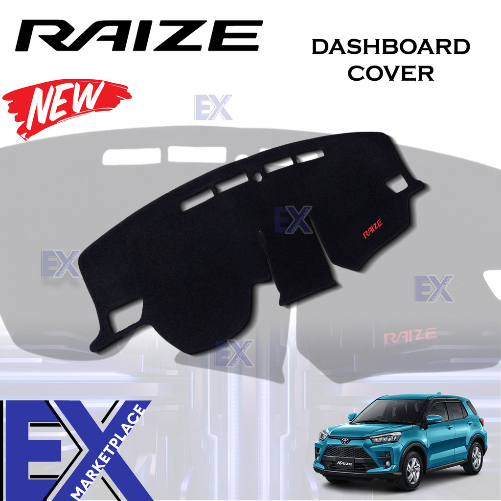 Toyota Raize 2022-2024 Dash board Cover High Quality Dash Mat RED ...