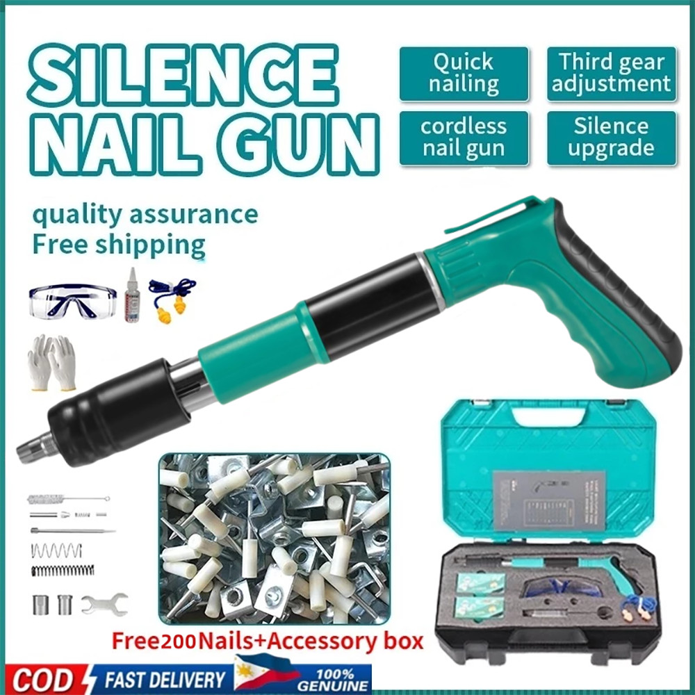 Nail Puncher Gun Nail Guns Concrete Steel Wall Anchor Wire Slotting ...