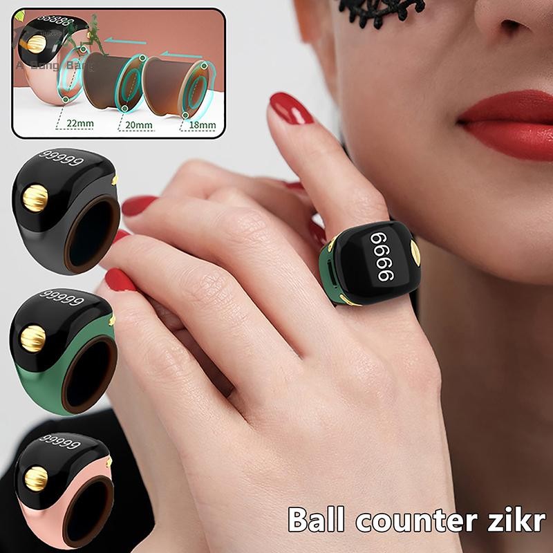 ABongBang Ball Counter Zikr Digital Bead Coung Smart Ring Middle ...