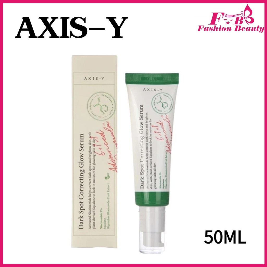 AXIS-Y 50ml Dark Spot Correcting Glow Serum Skin Care Facial Pimple ...