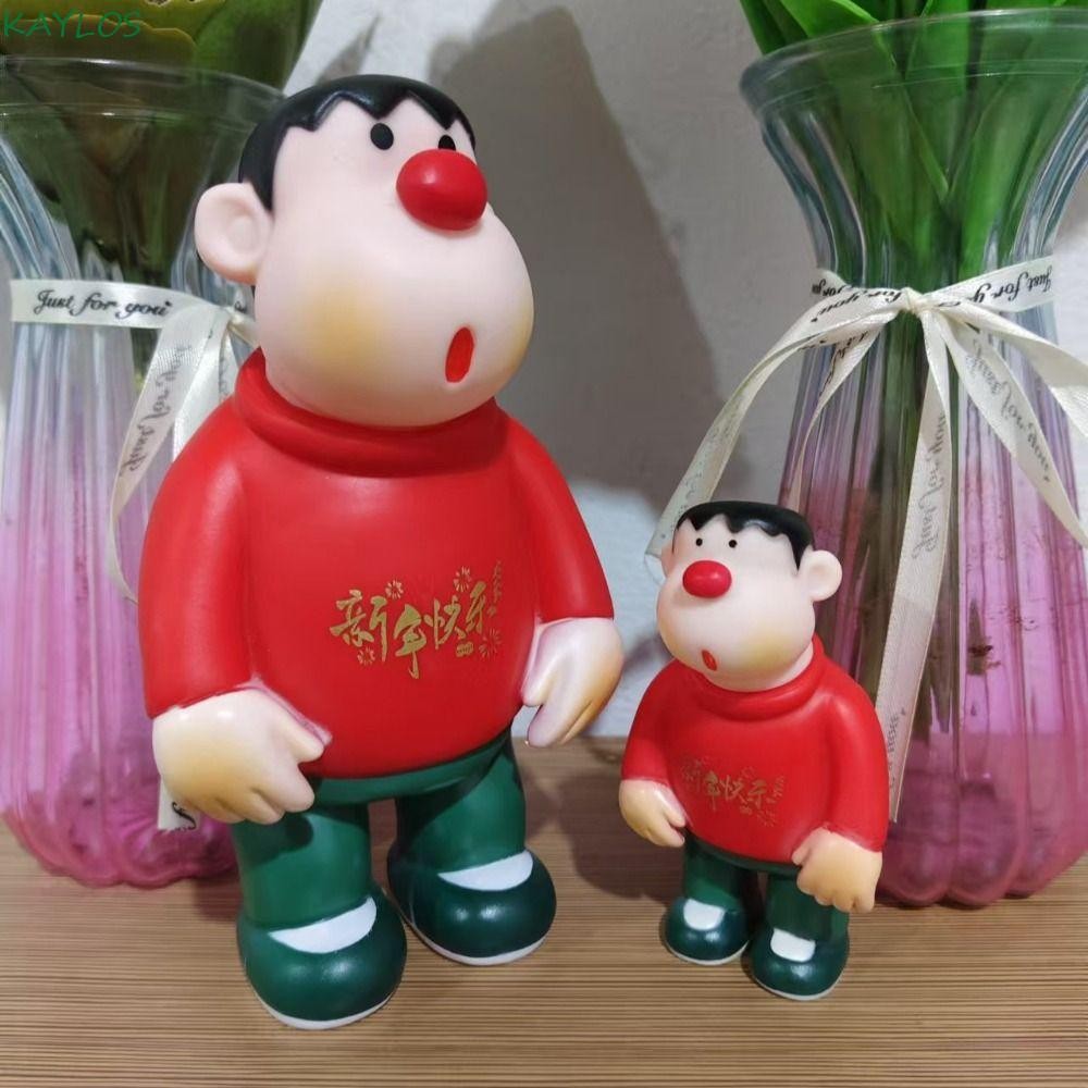 KAYLOS Anime Doraemon Fat|Doll, Crooked Head Fat|Q Version Doraemon ...