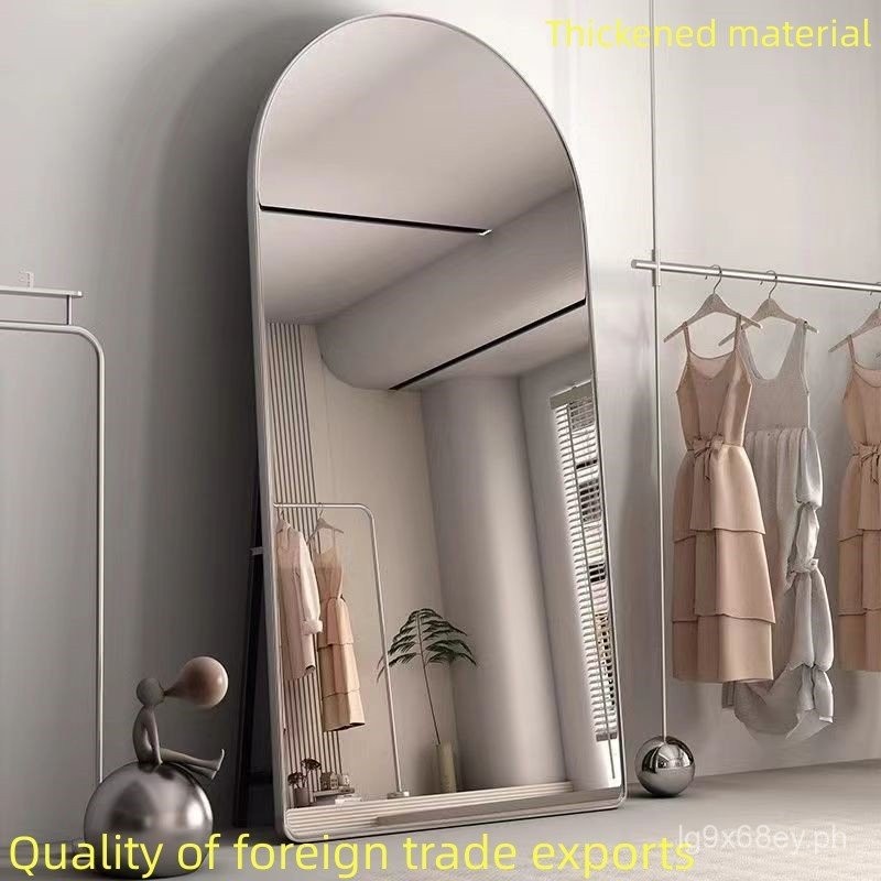 Foreign Trade Export Floor Mirror Girl Rounded Corner Household Full ...