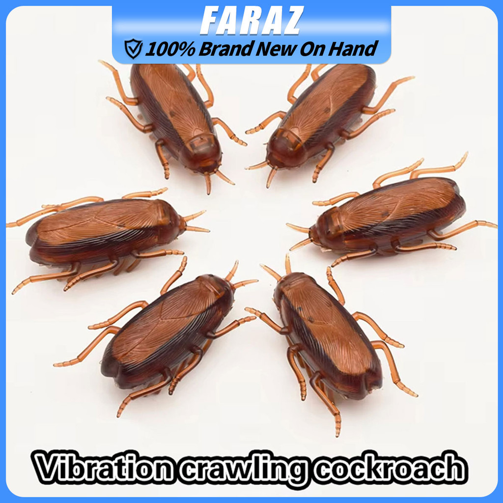Crawling Cockroach Toy Prank Fake Cockroaches Electronic Simulated ...