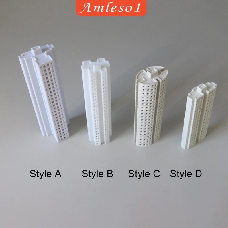 [Amleso1] Railroad Architecture Layout 1/800 Building Landscape ...